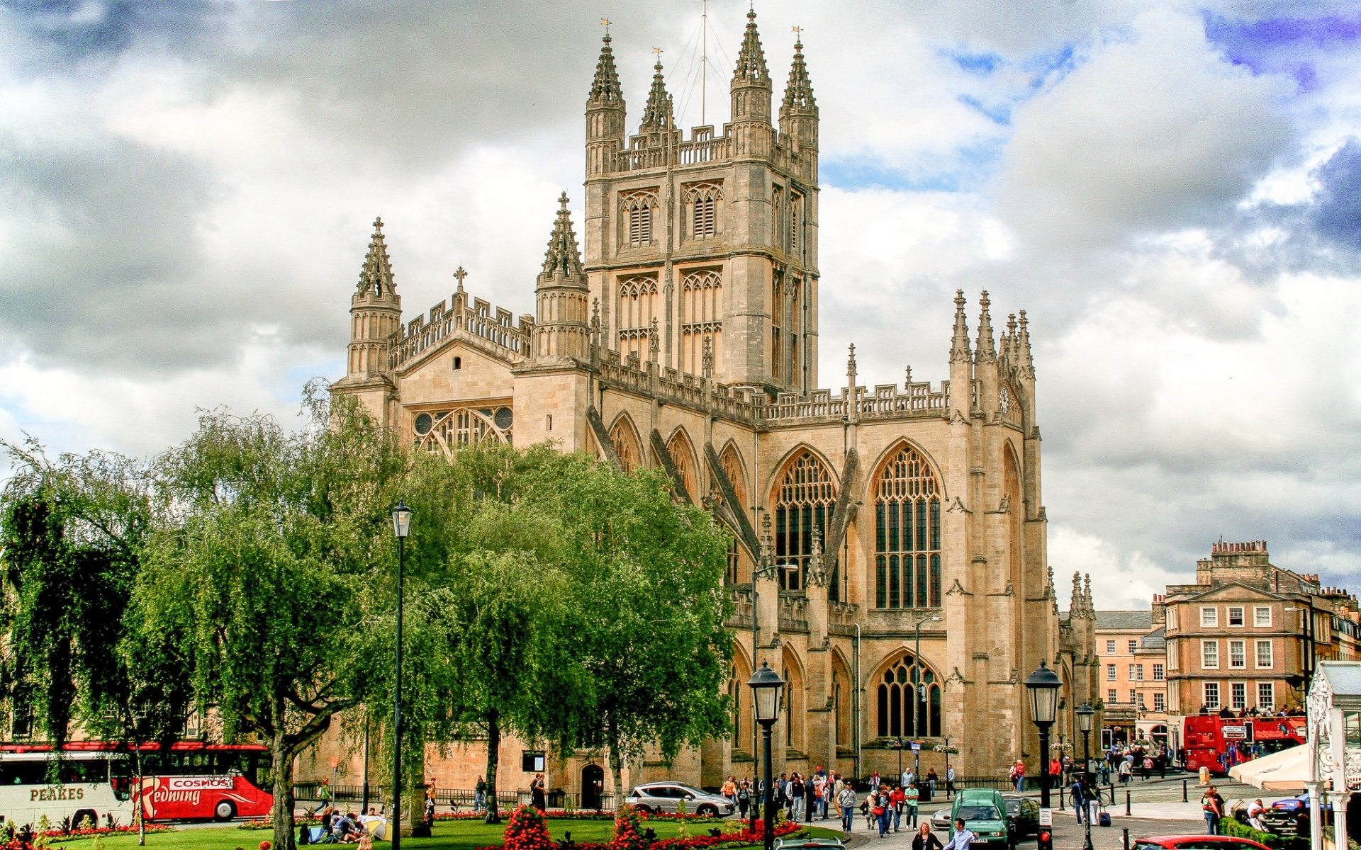 Bath Abbey HD Wallpaper