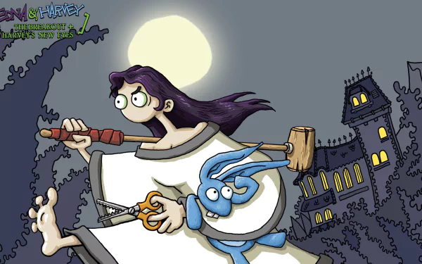 Edna & Harvey: The Breakout Wallpapers