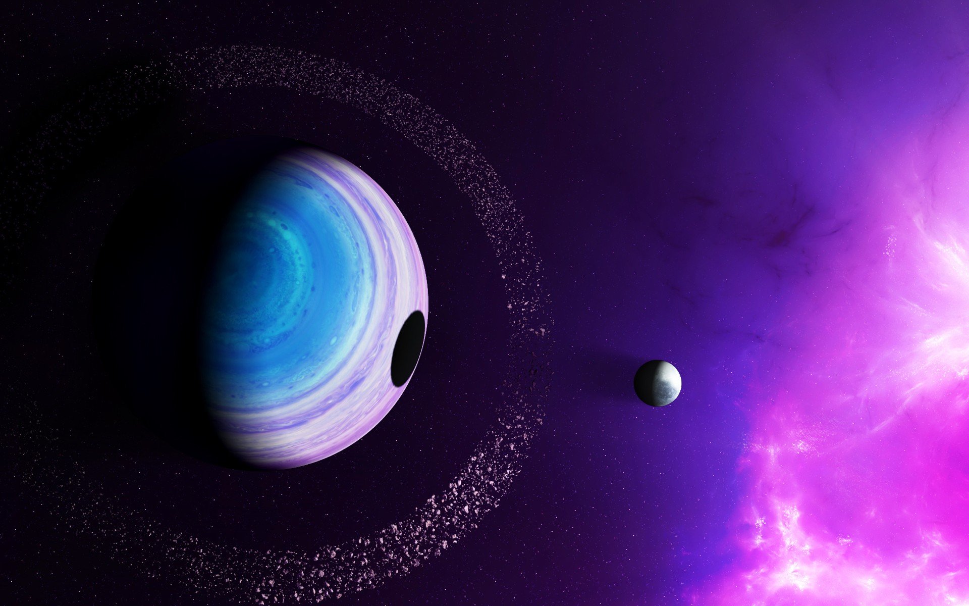 Planetary Ring HD Wallpaper
