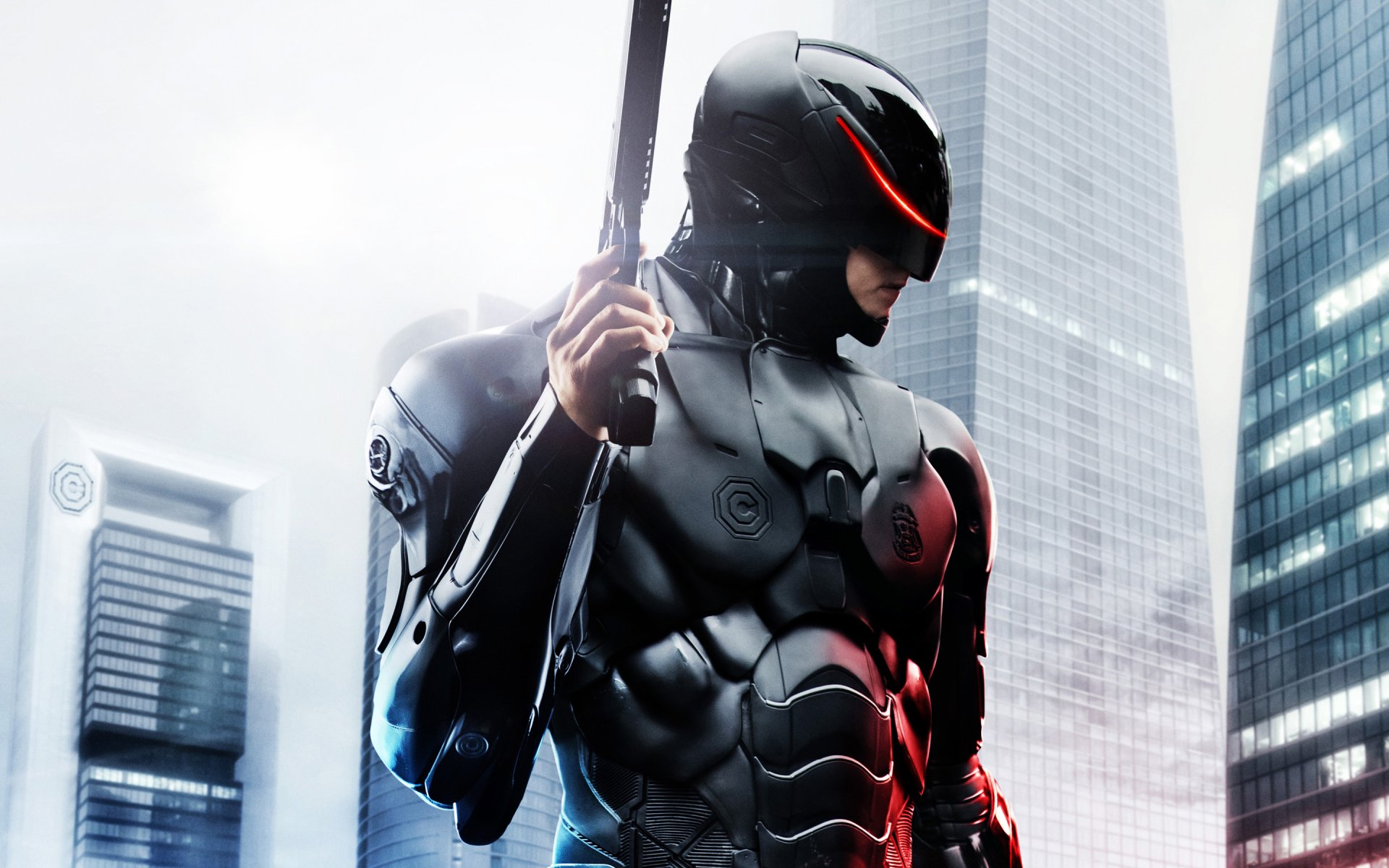 Download Cyborg Joel Kinnaman RoboCop Movie Robocop (2014) HD Wallpaper