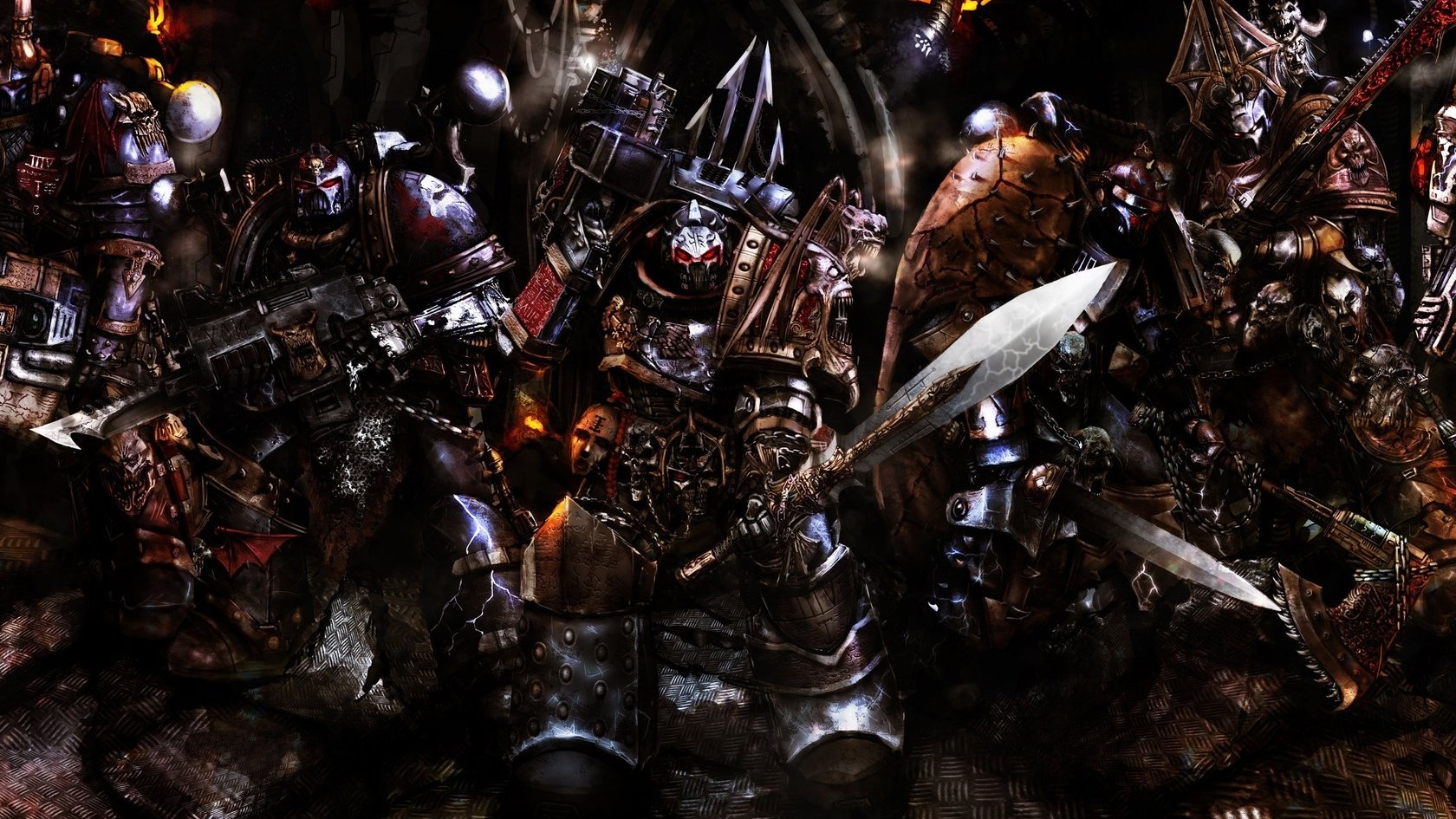 Warhammer 40K HD: Epic Warzone Warriors Video Game Wallpaper
