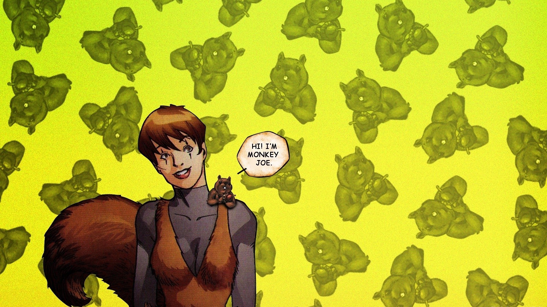 Download Comic Squirrel Girl (Marvel Comics) HD Wallpaper