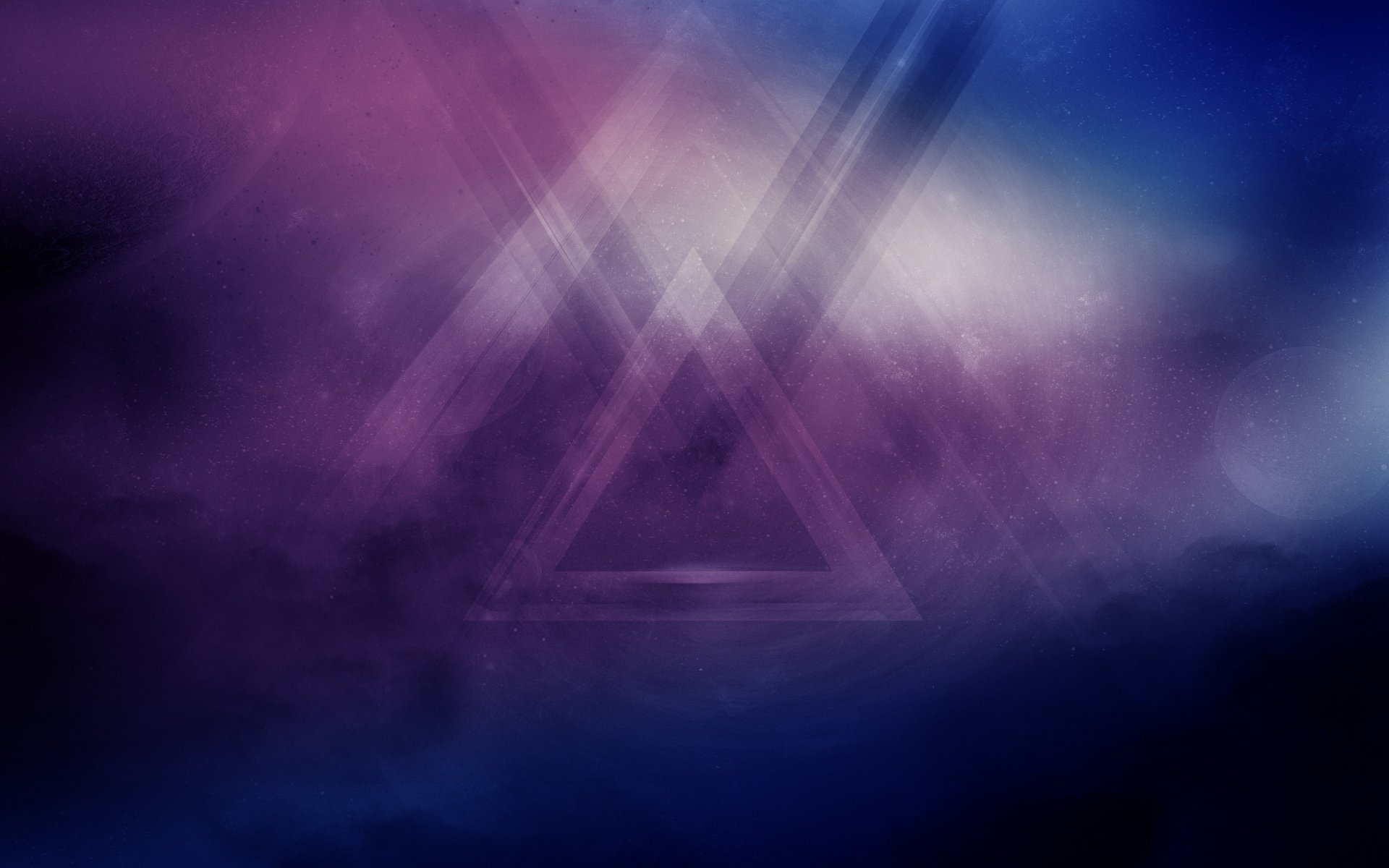 2K Quad HD — Abstract Triangle Nebula | 2560x1600 | Wallpaper Abyss