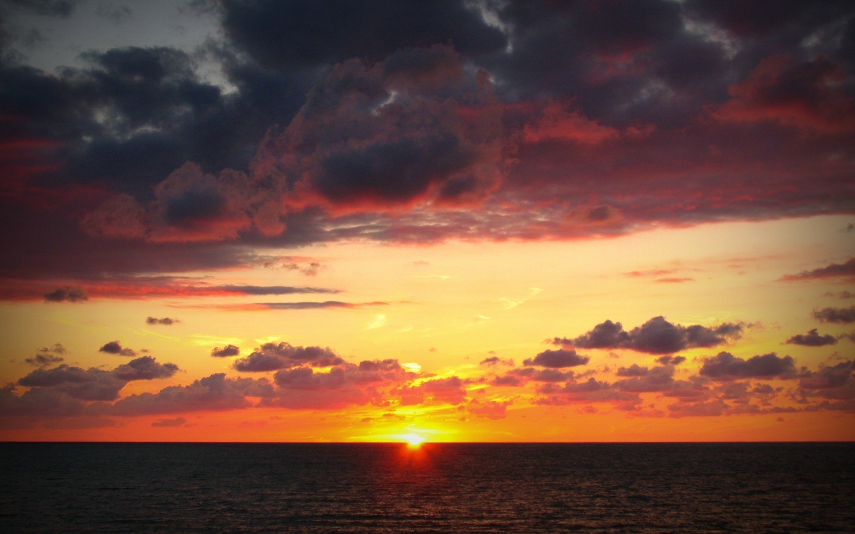 Download Nature Sunset Wallpaper