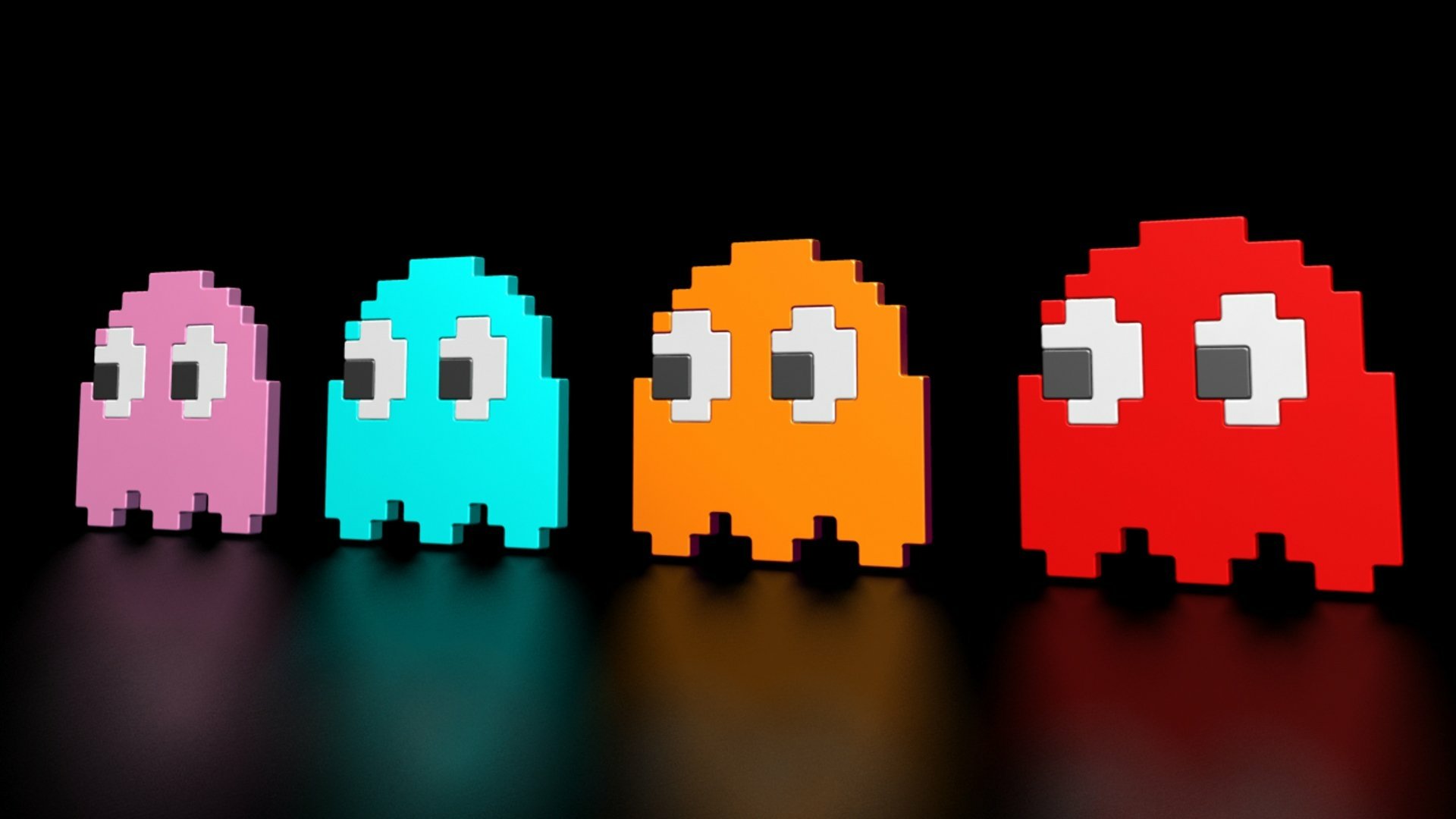 Download Video Game Pac-Man HD Wallpaper