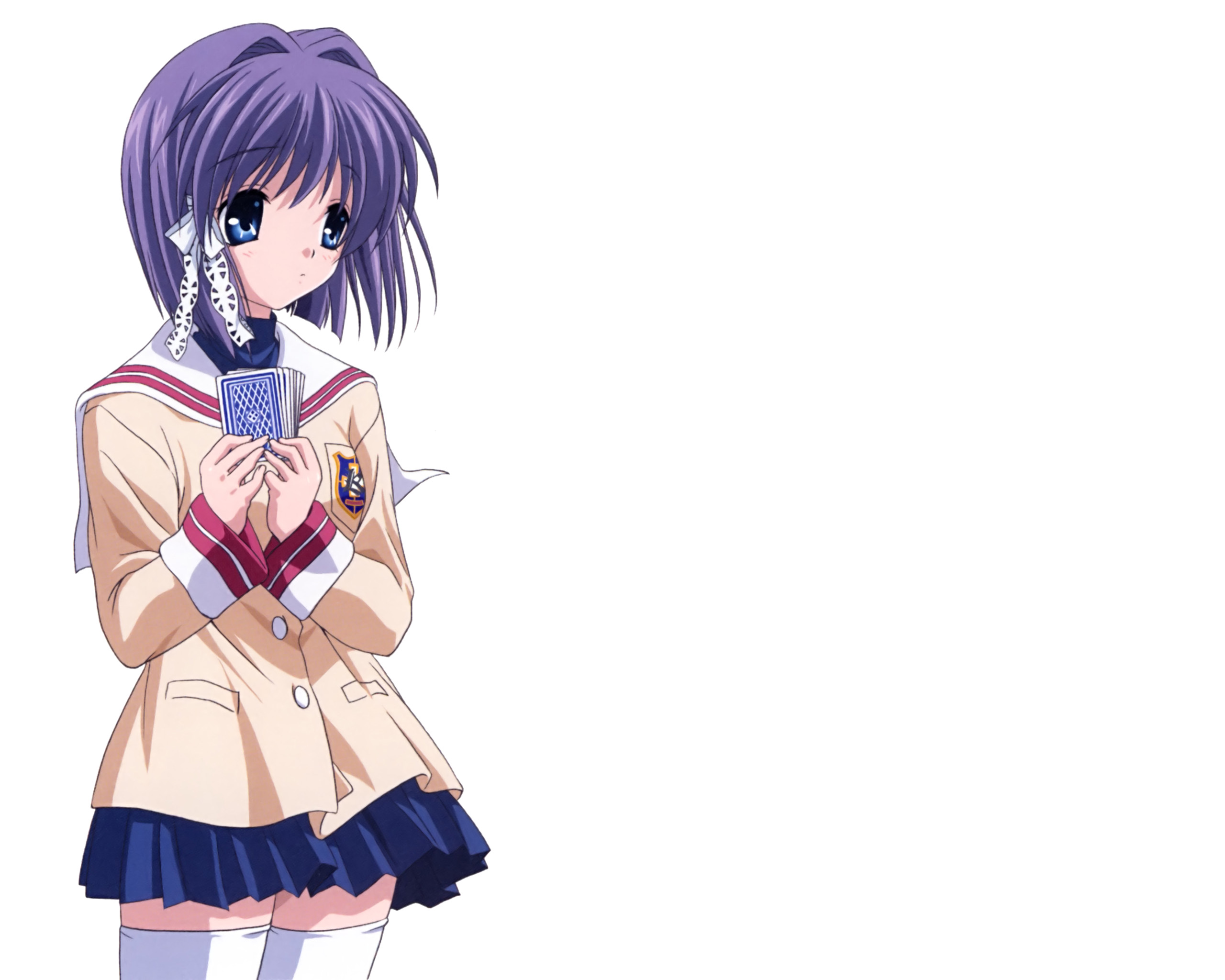 Download Ryou Fujibayashi Anime Clannad HD Wallpaper