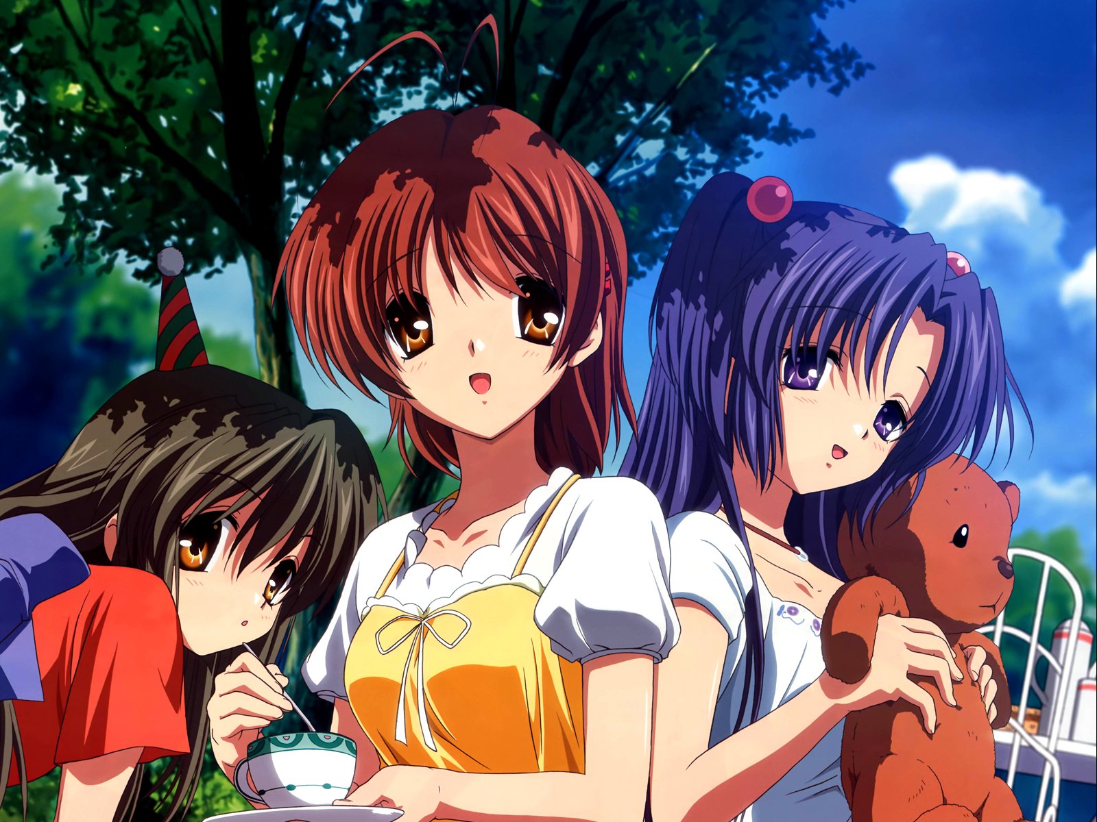 Download Kotomi Ichinose Fuuko Ibuki Nagisa Furukawa Anime Clannad ...