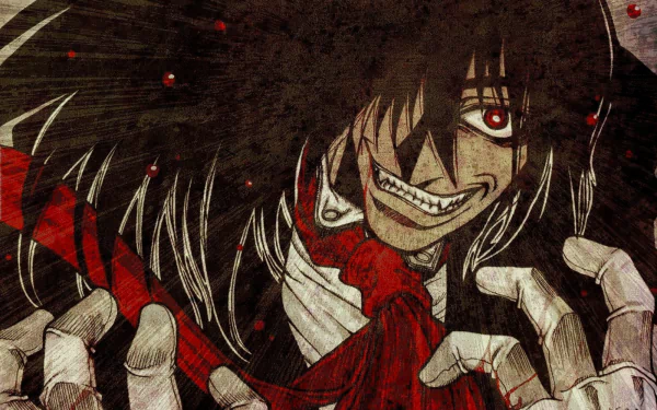 Alucard's Dark Magic - Hellsing HD Wallpaper