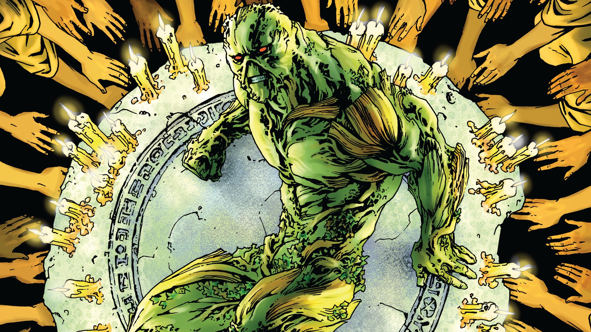 Download Comic Swamp Thing HD Wallpaper