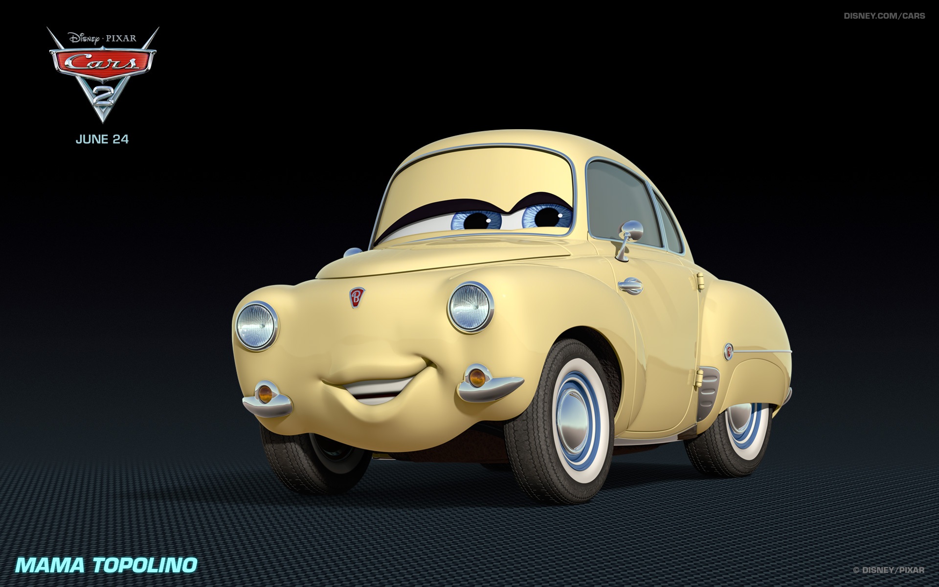 HD Pixar Cars 2 Wallpaper – Mama Topolino Spotlight