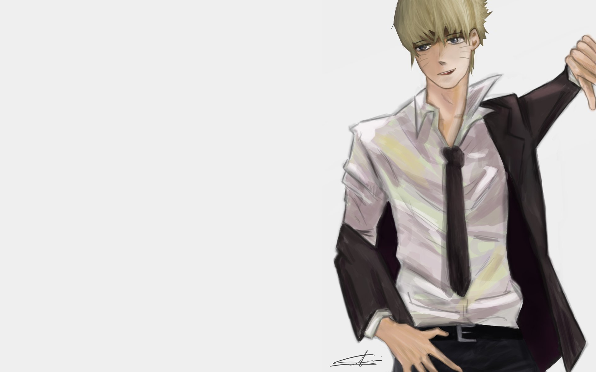 Working Guy Naruto by jykee | 2880x1800 | Wallpaper Abyss