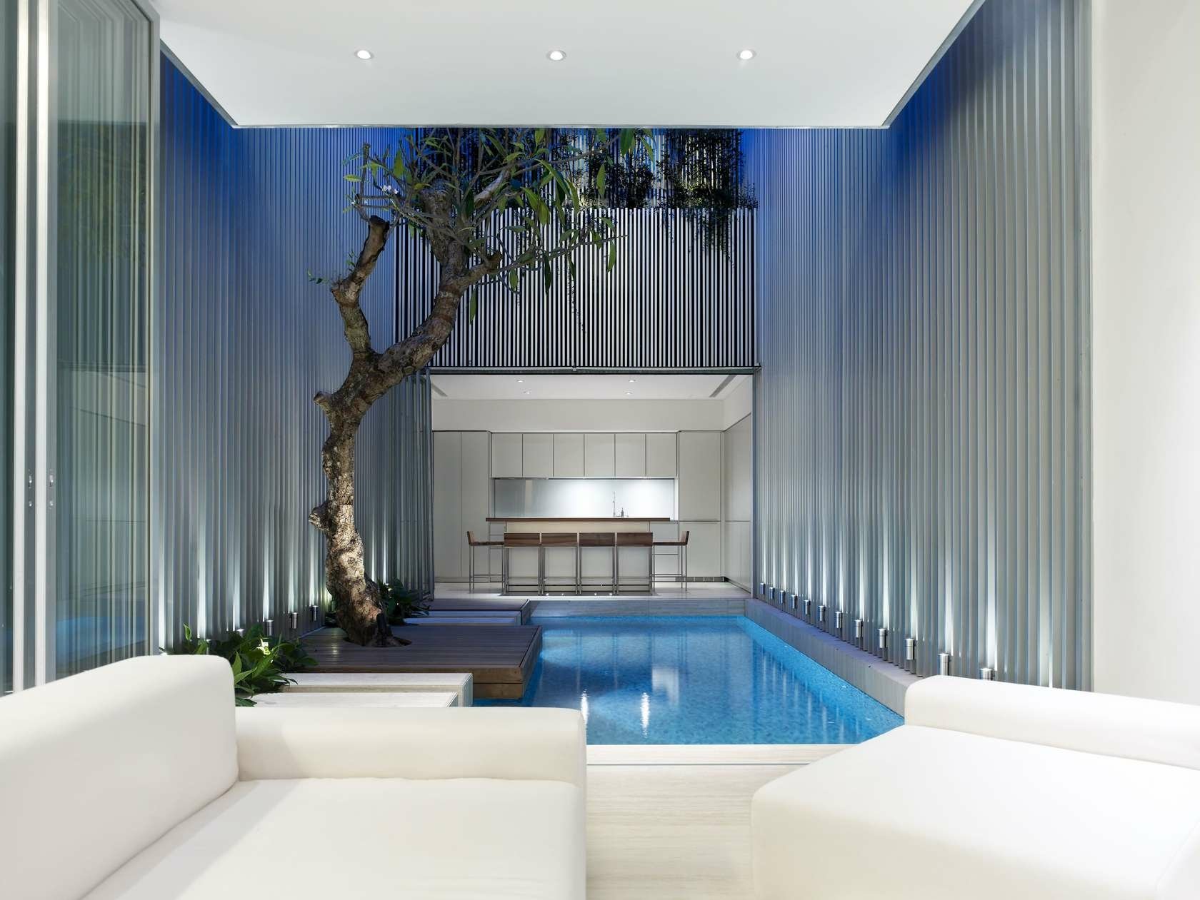 Download Pool Man Made Room Wallpaper