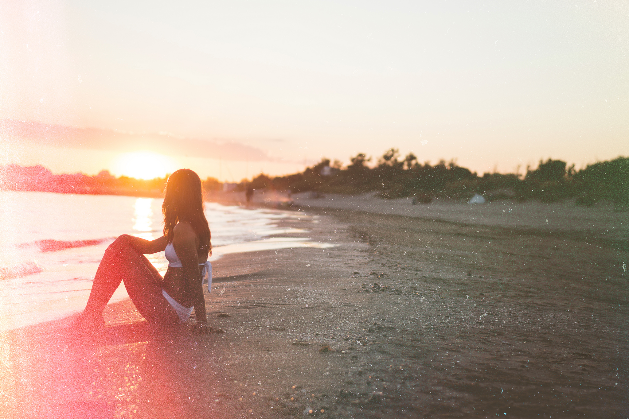 Download Woman Mood HD Wallpaper