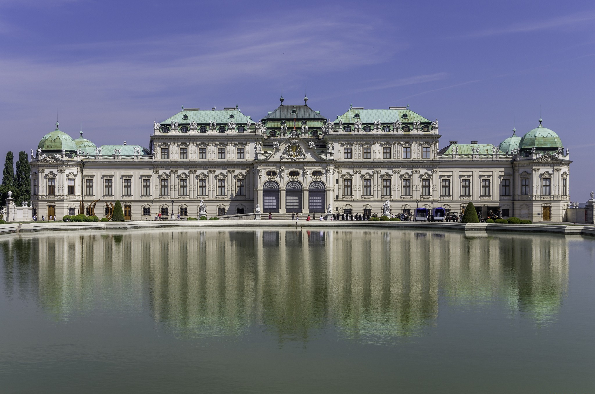 Belvedere Palace HD Wallpaper by Kurt Bauschardt