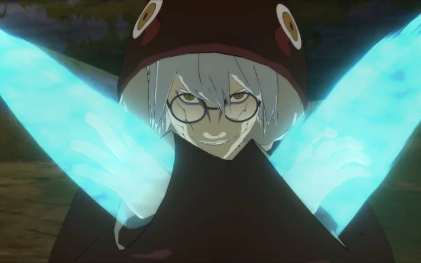 Kabuto Yakushi and Snakes - HD Naruto Wallpaper