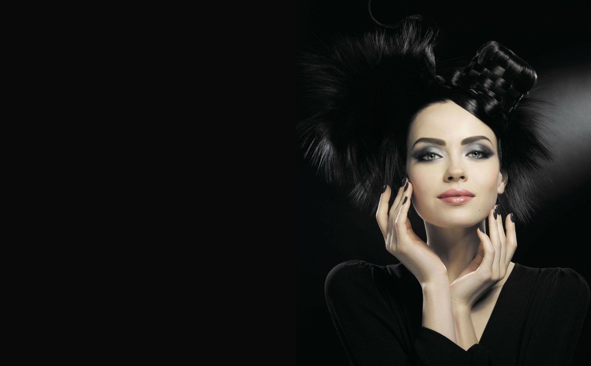 Stunning 4K Ultra HD Portrait of Elegant Woman Model