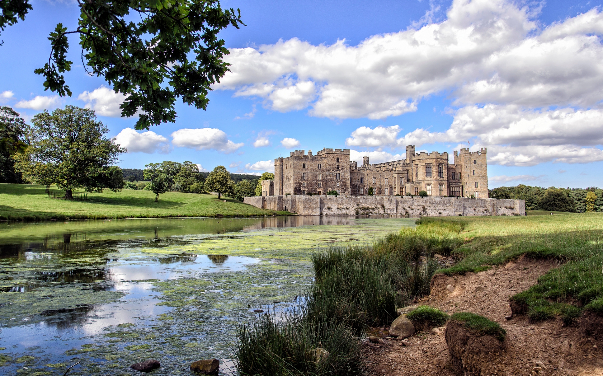 Man Made Raby Castle HD Wallpaper