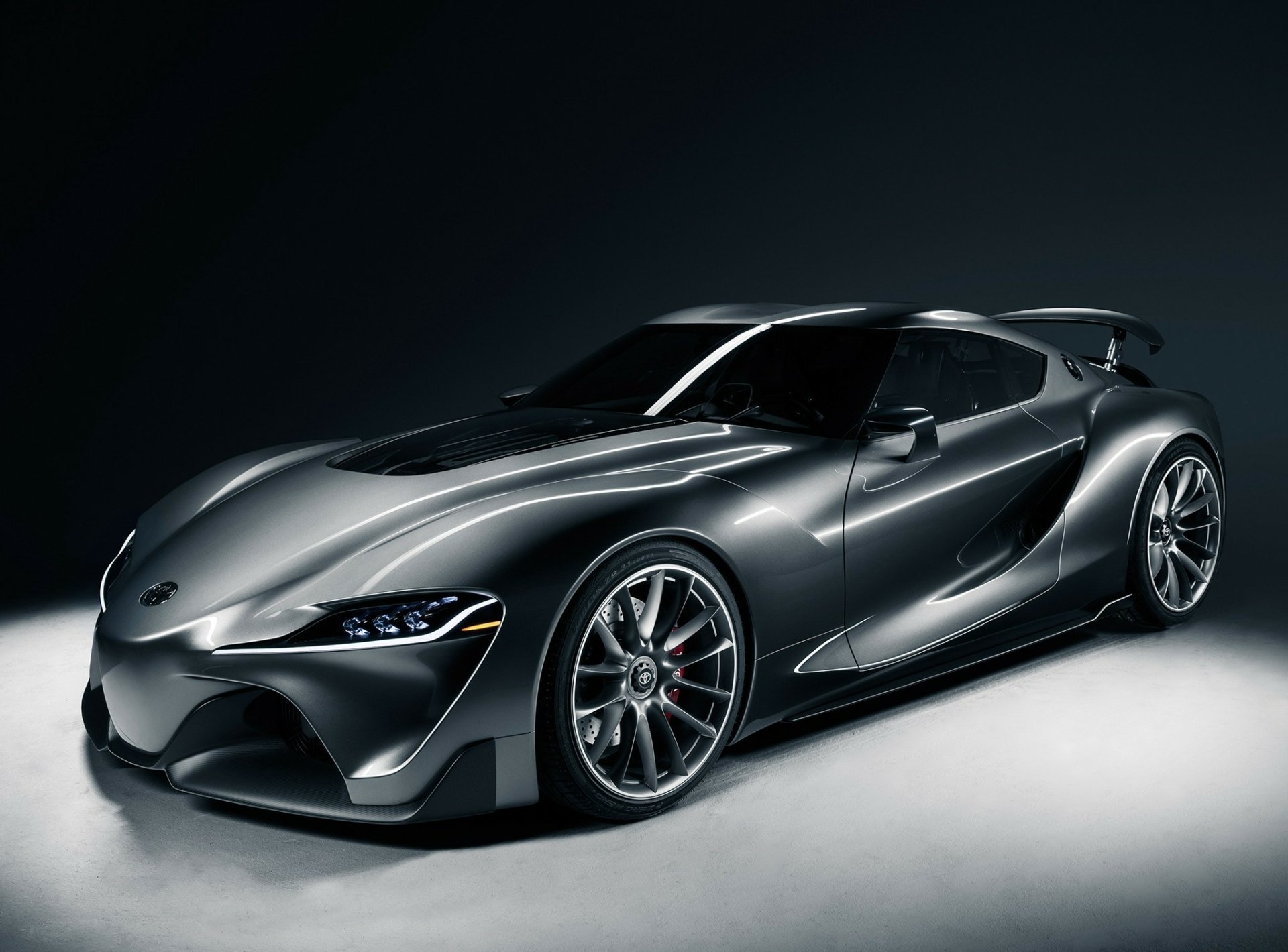 Download Silver Car Concept Car Car Supercar Toyota Vehicle Toyota FT-1 ...