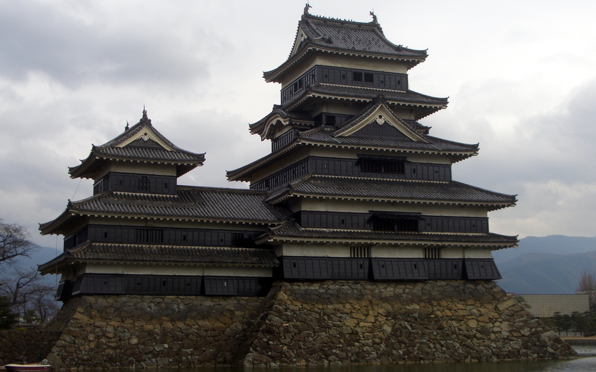 Download Japan Castle Man Made Matsumoto Castle HD Wallpaper