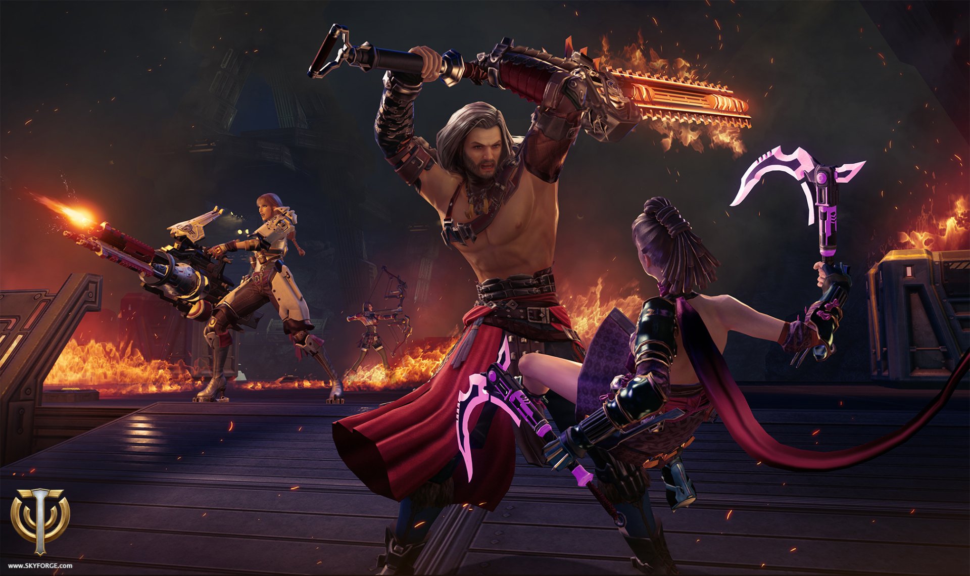 Download Video Game Skyforge HD Wallpaper