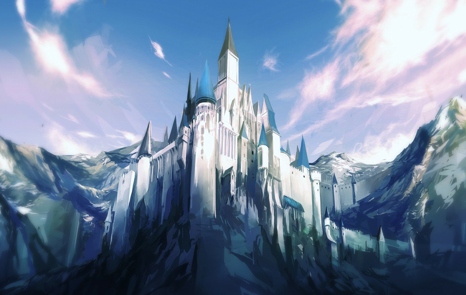 Download Fantasy Castle Wallpaper