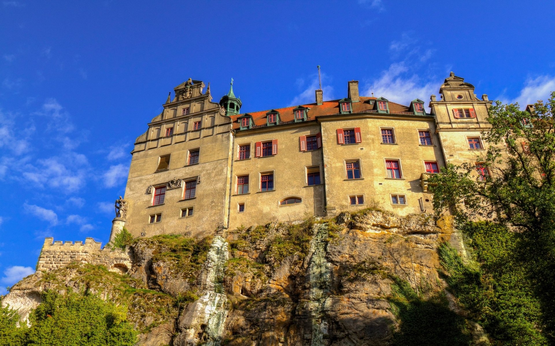 Download Man Made Sigmaringen Castle HD Wallpaper
