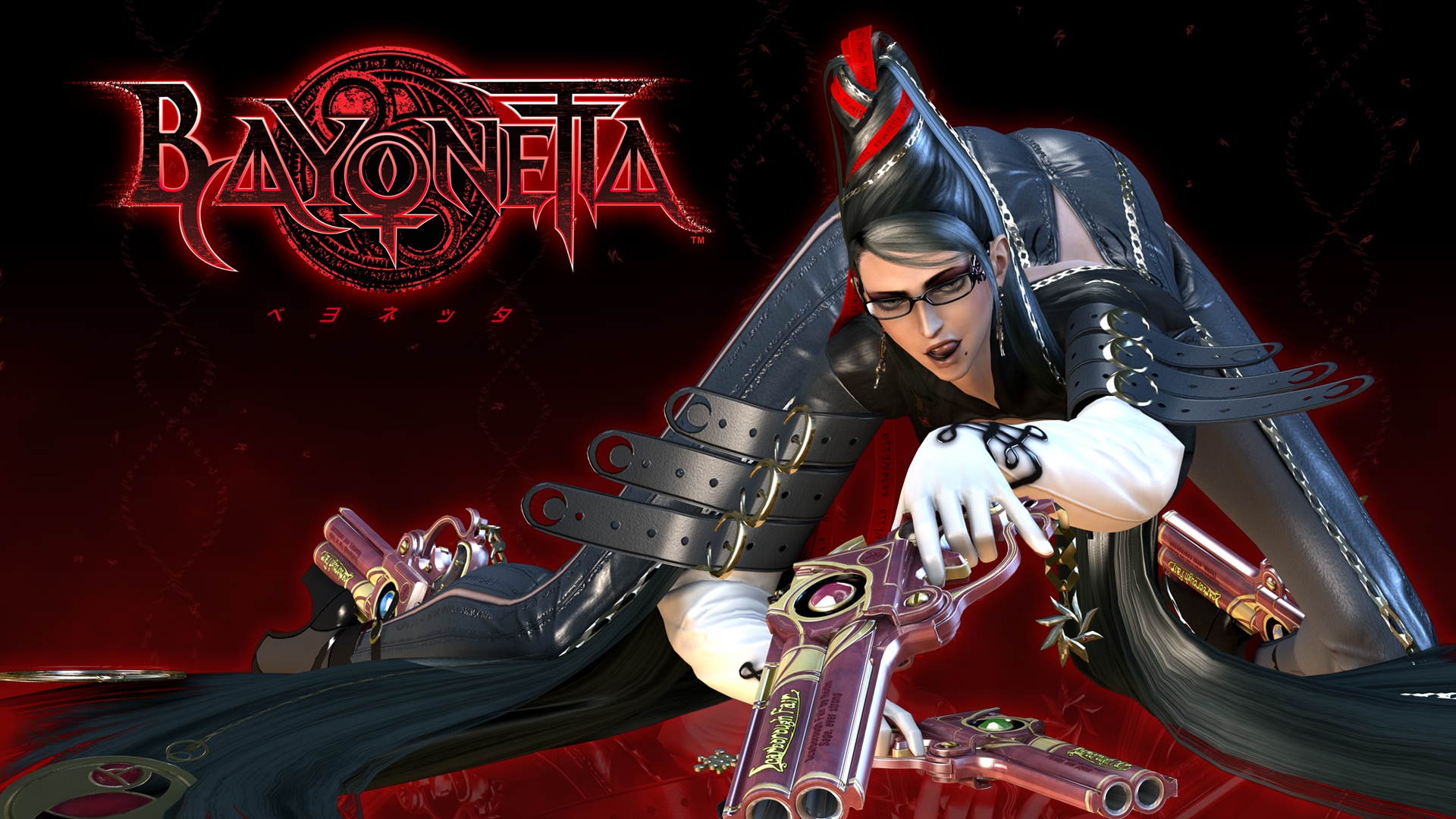Bayonetta HD Wallpaper - Iconic Video Game Character in Action