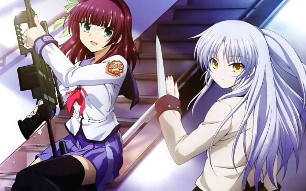 Download Ayato Naoi Chaa (Angel Beats!) Yusa (Angel Beats!) Hatsune ...
