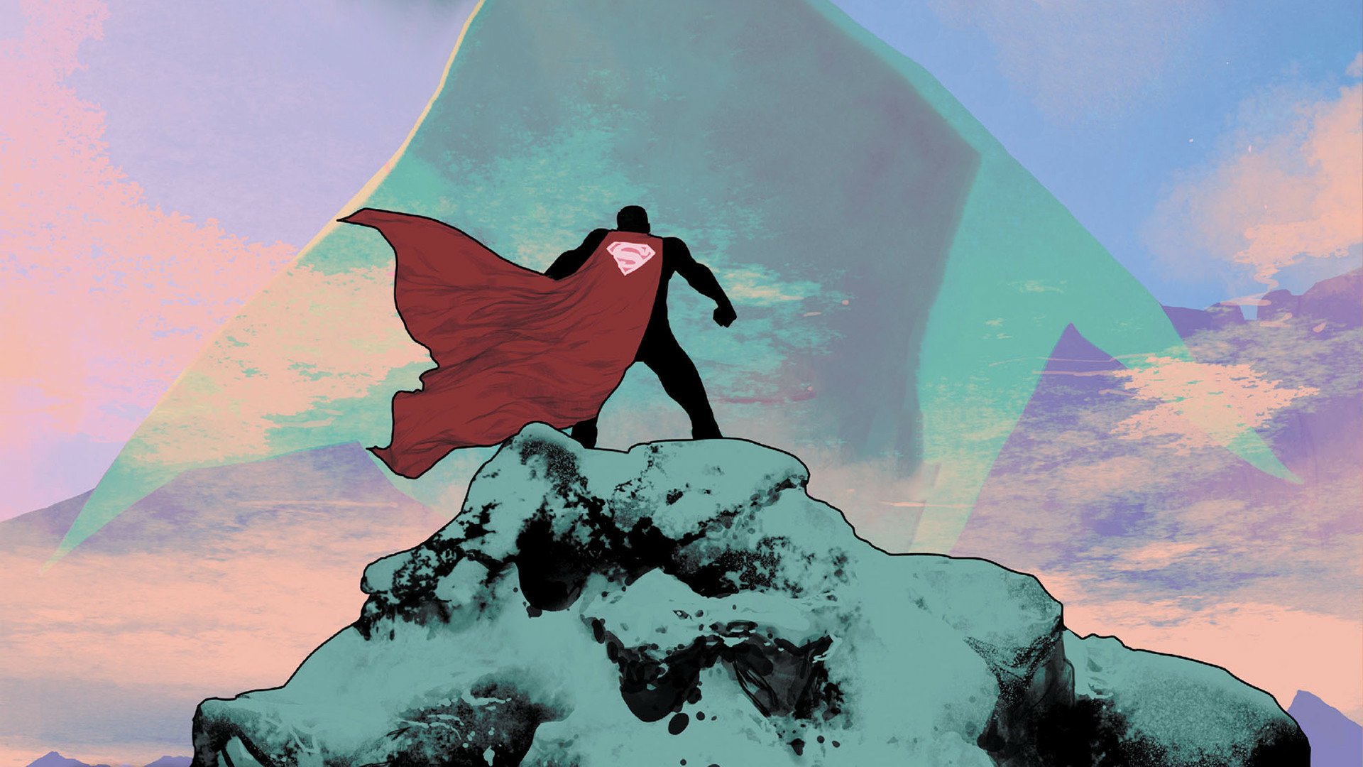 Download Comic Superman HD Wallpaper | 1920x1080 | Wallpaper Abyss
