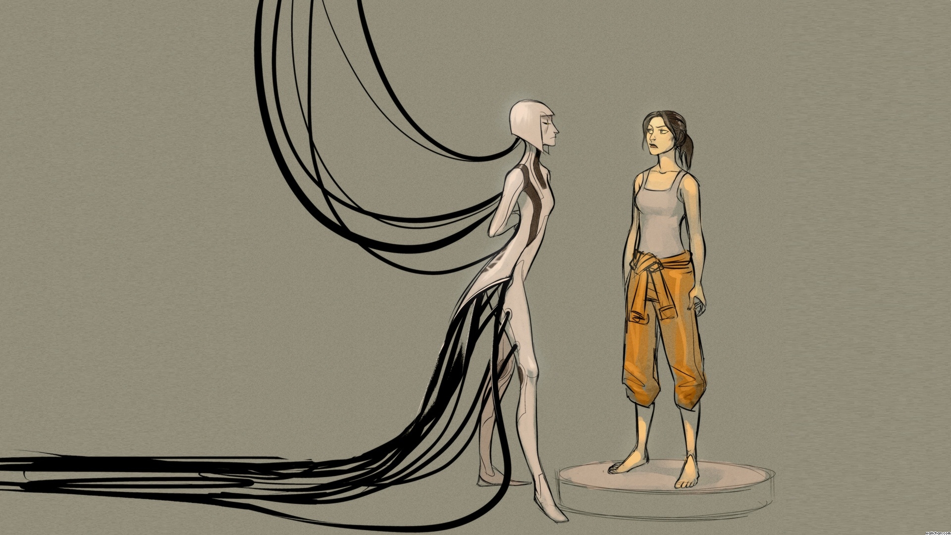 グラドスの壁紙 1920x1080 GLaDOS BSoD By Waffle911 On DeviantArt