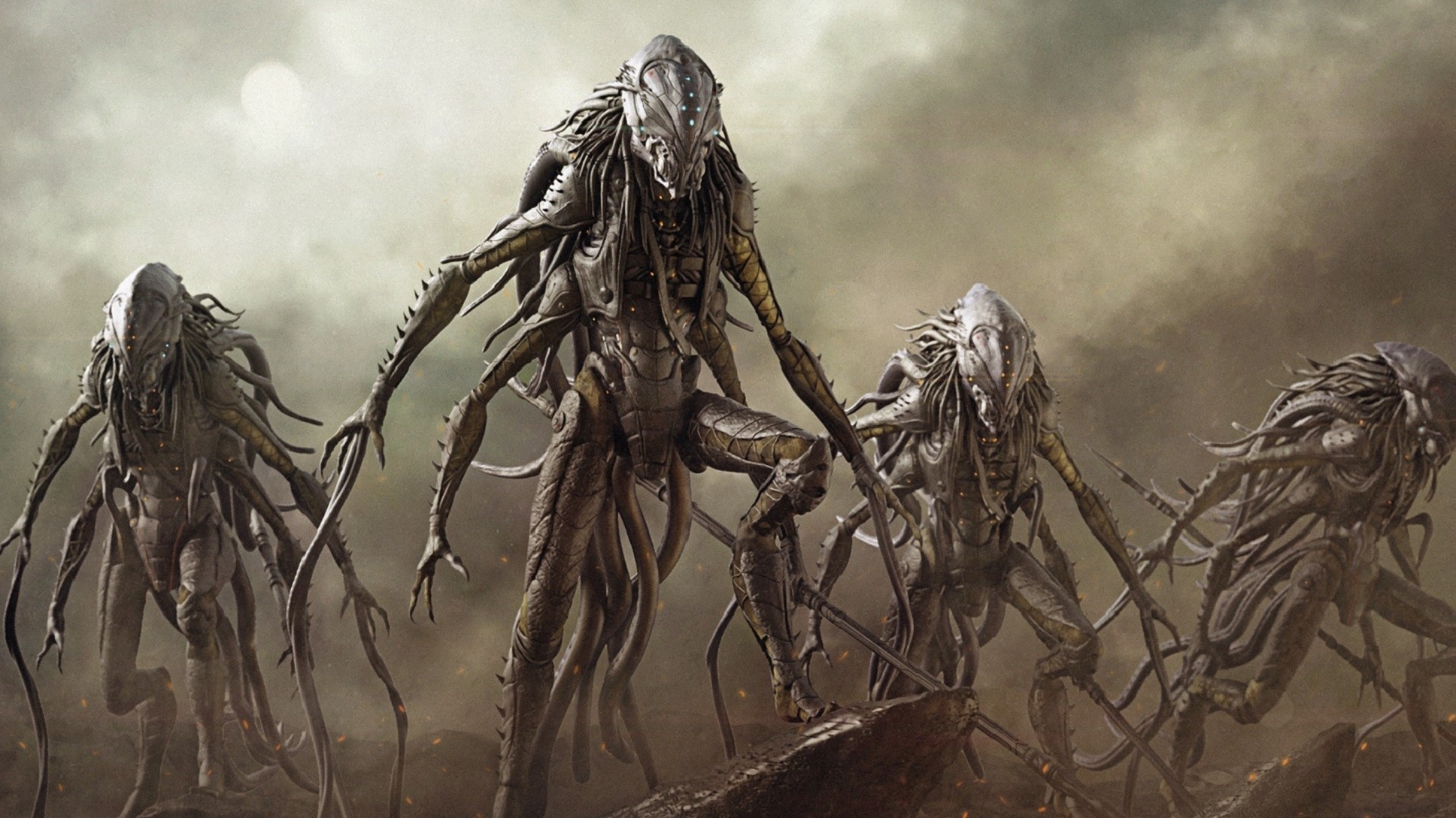 Alien Warfront Sci Fi Robots And Creatures In HD By Riyahd Cassiem