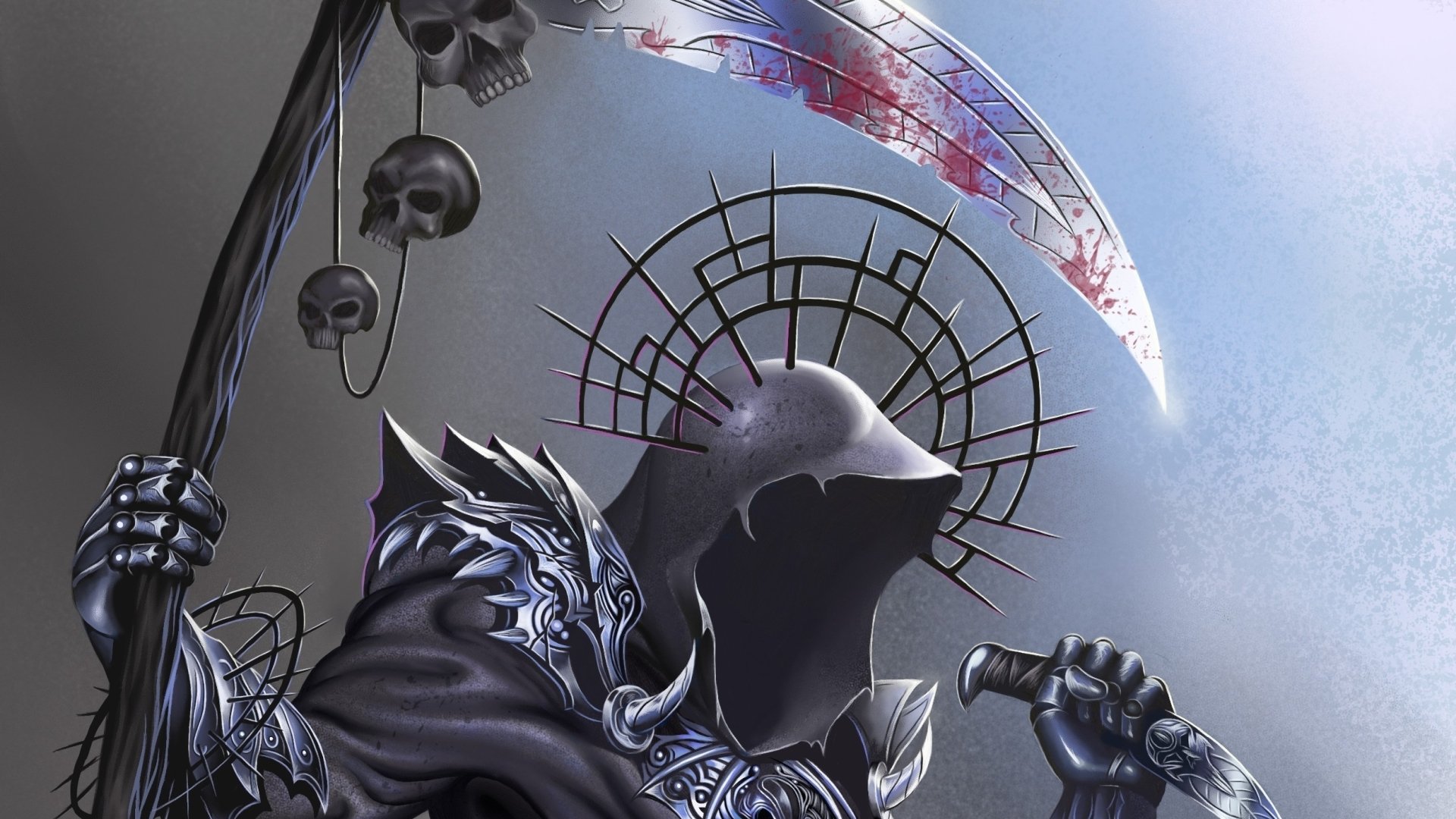 Dark Reaper: Grim Shadows HD Wallpaper by malverro | 2524x1420 ...