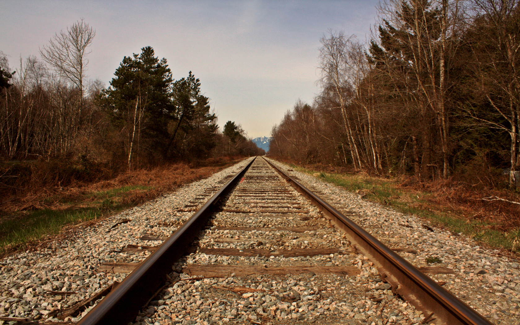 Download Man Made Railroad Wallpaper