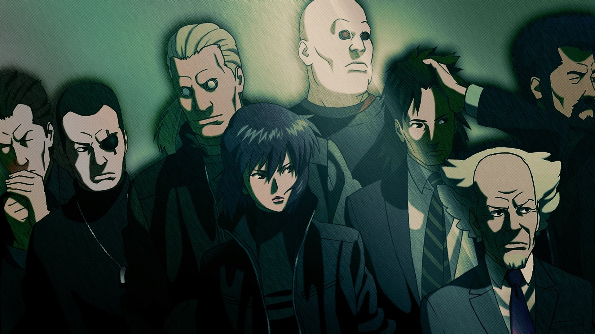 Ghost in the Shell HD Anime Wallpaper – Cybernetic Shadows United ...