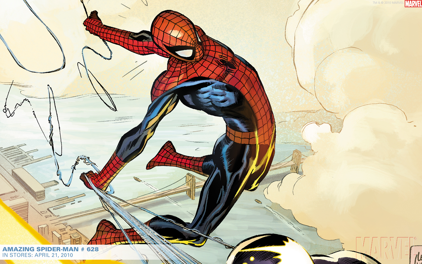 Download Comic Spider Man Wallpaper