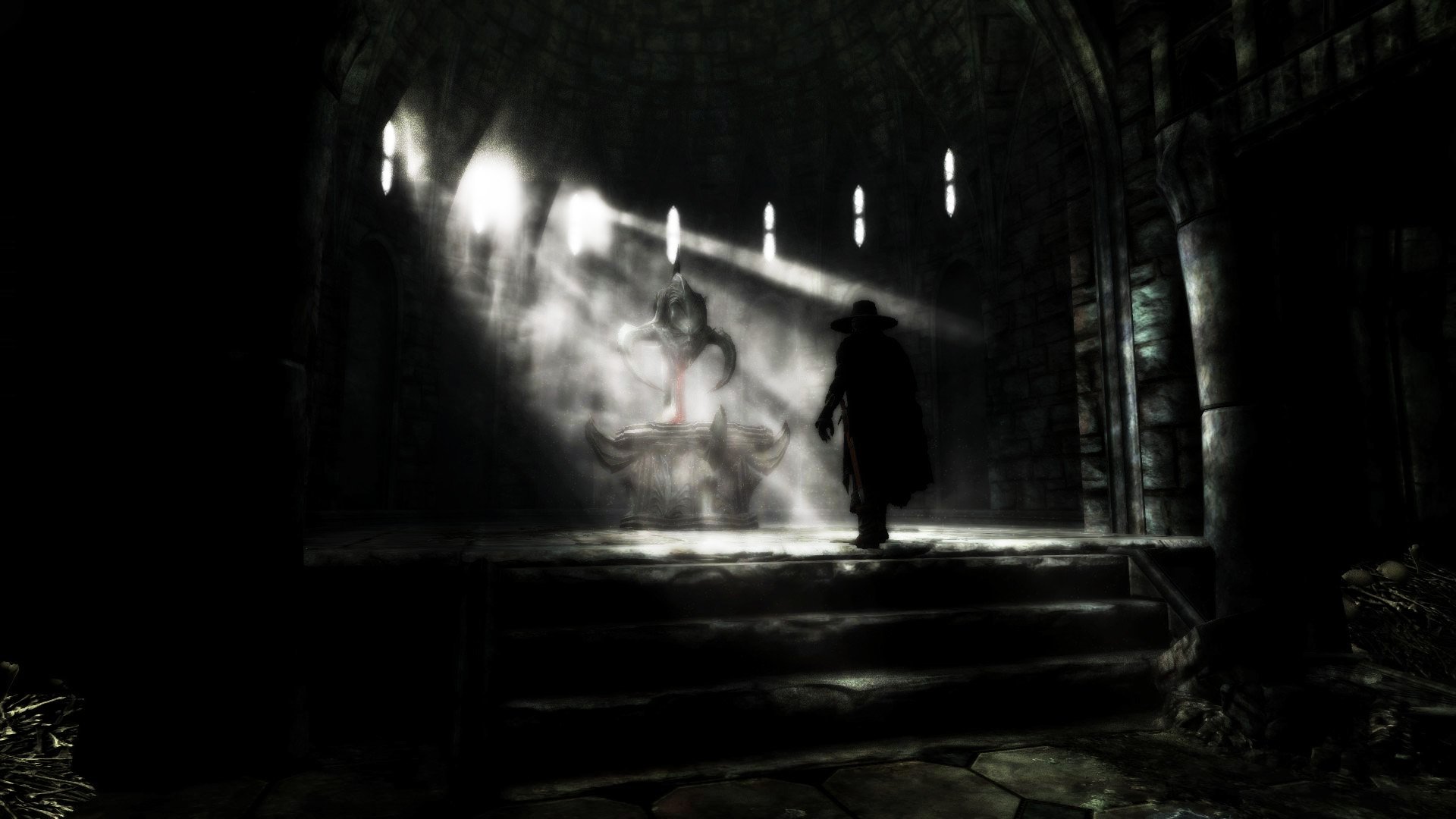 Skyrim HD Wallpaper: Shadows of the Dragonborn