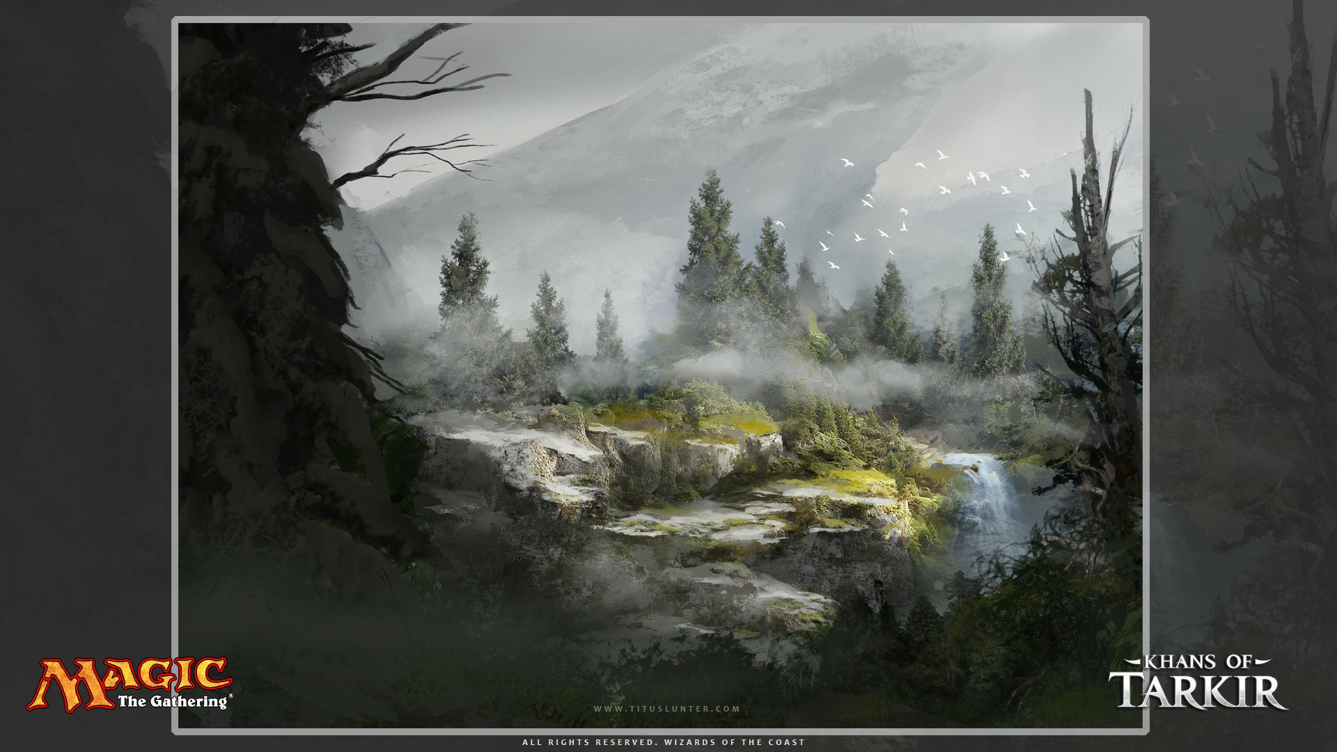 Mystic Forest Realm – Magic: The Gathering HD Wallpaper | 1920x1080 ...