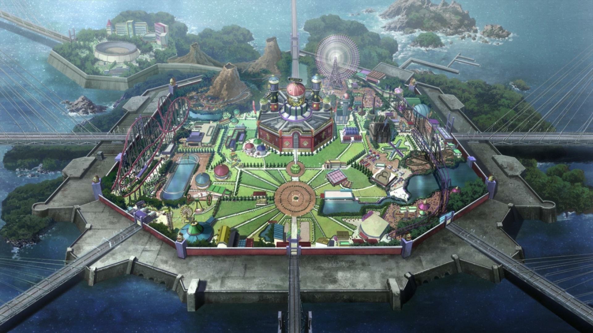 Deadman Wonderland HD Wallpaper: A Stunning Anime Landscape