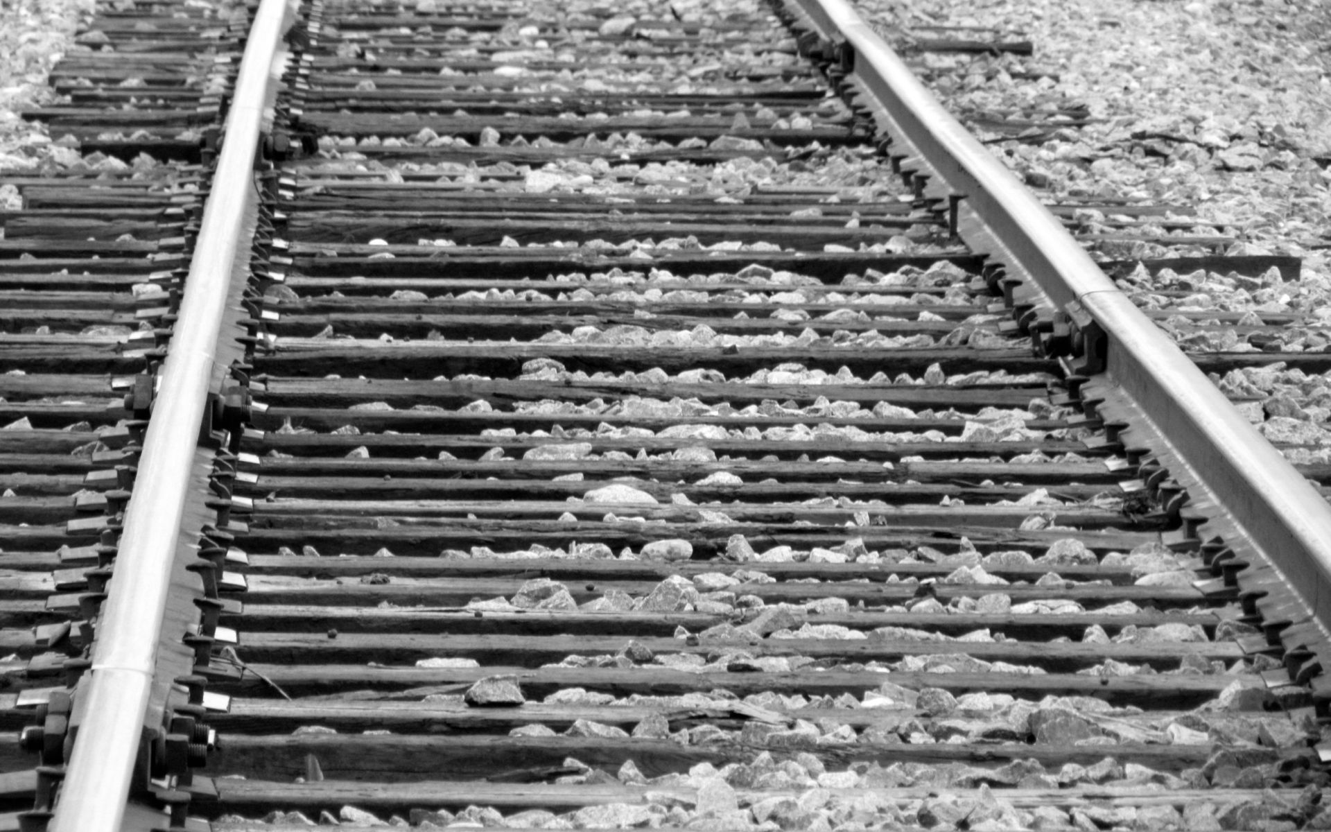 Download Man Made Railroad HD Wallpaper