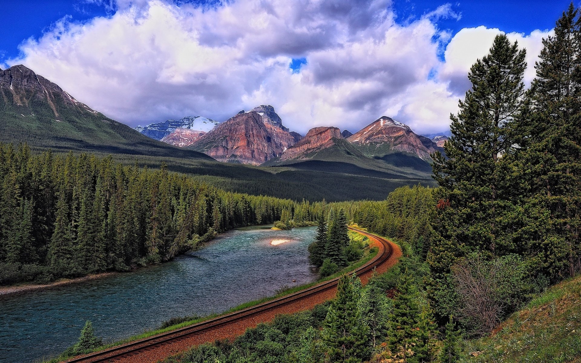 Download Nature River HD Wallpaper | 1920x1200 | Wallpaper Abyss