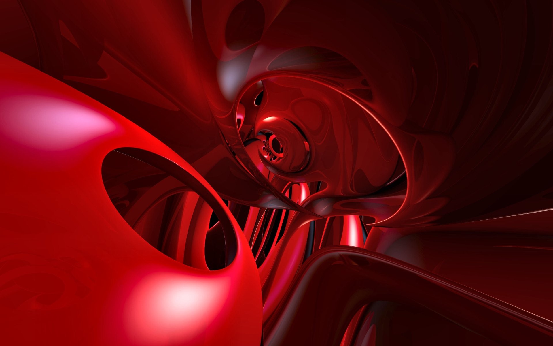 Download Abstract Red HD Wallpaper