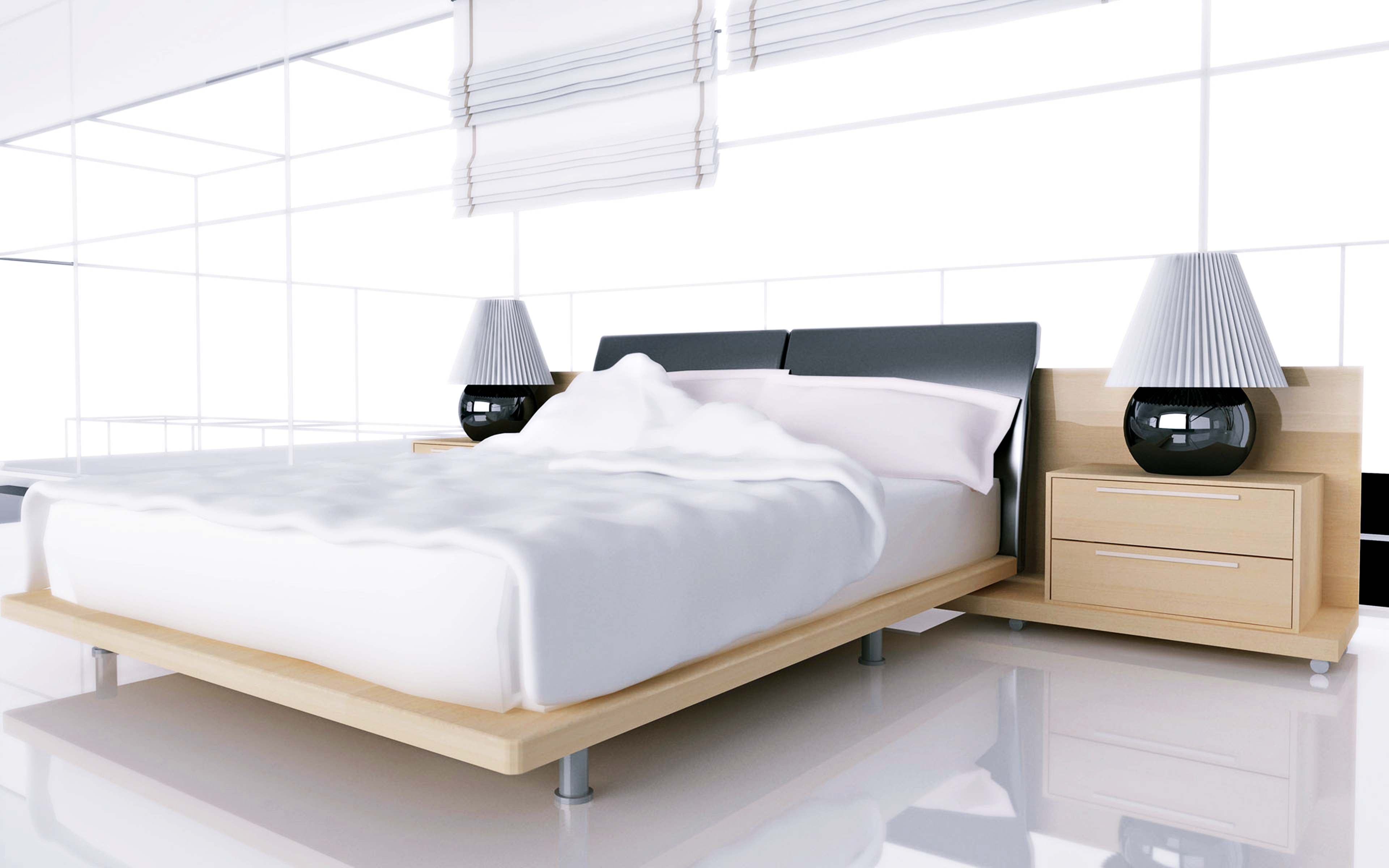 Download Furniture Style Interior Bedroom Man Made Room 4k Ultra HD ...