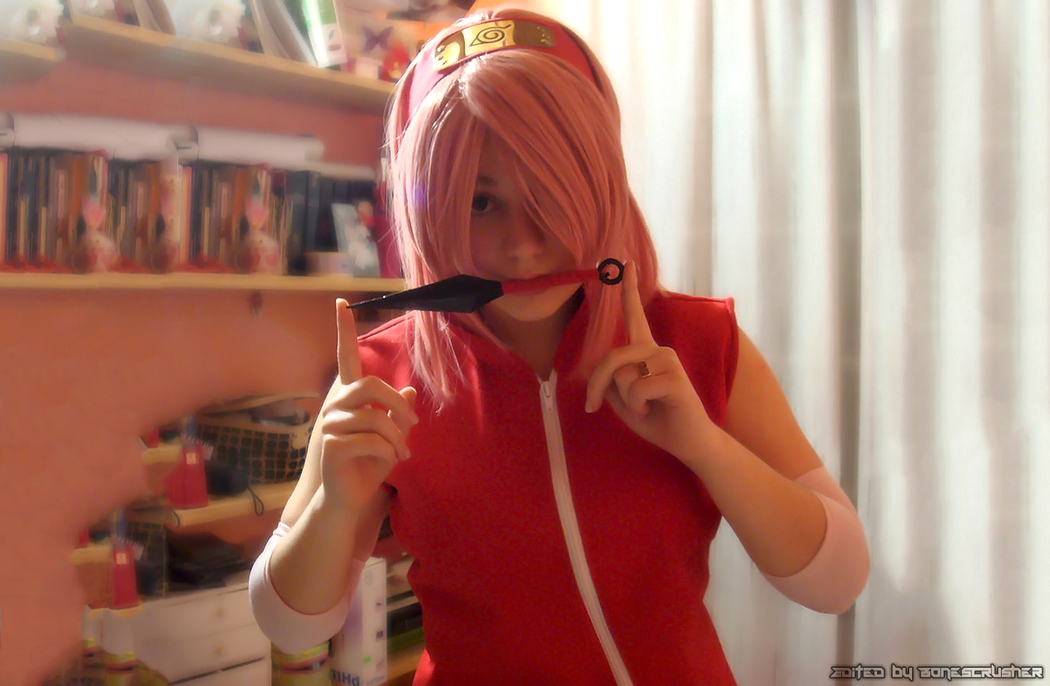 **Sakura Haruno Cosplay HD Wallpaper**