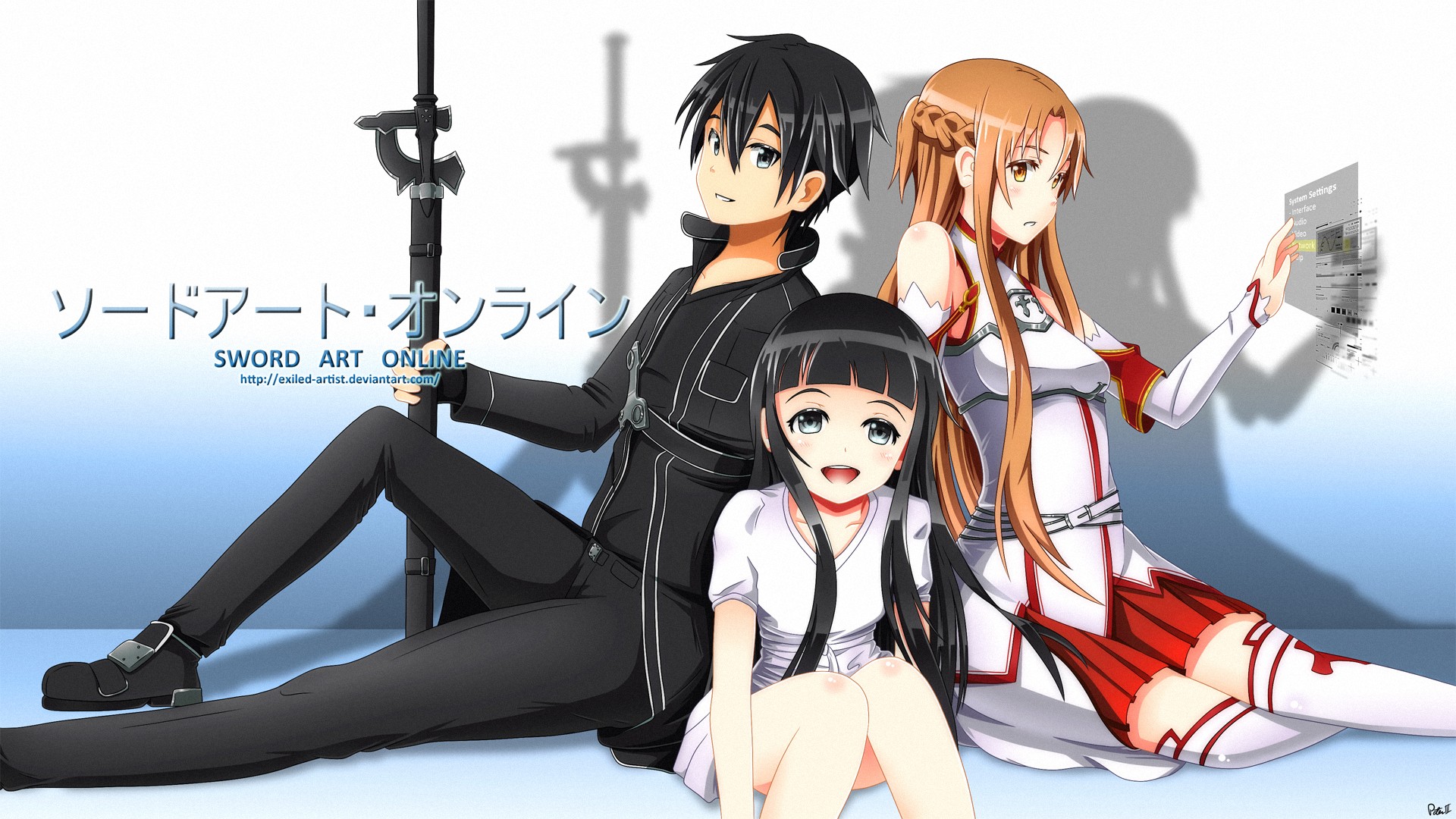 Download Yui (Sword Art Online) Asuna Yuuki Kirito (Sword Art Online ...