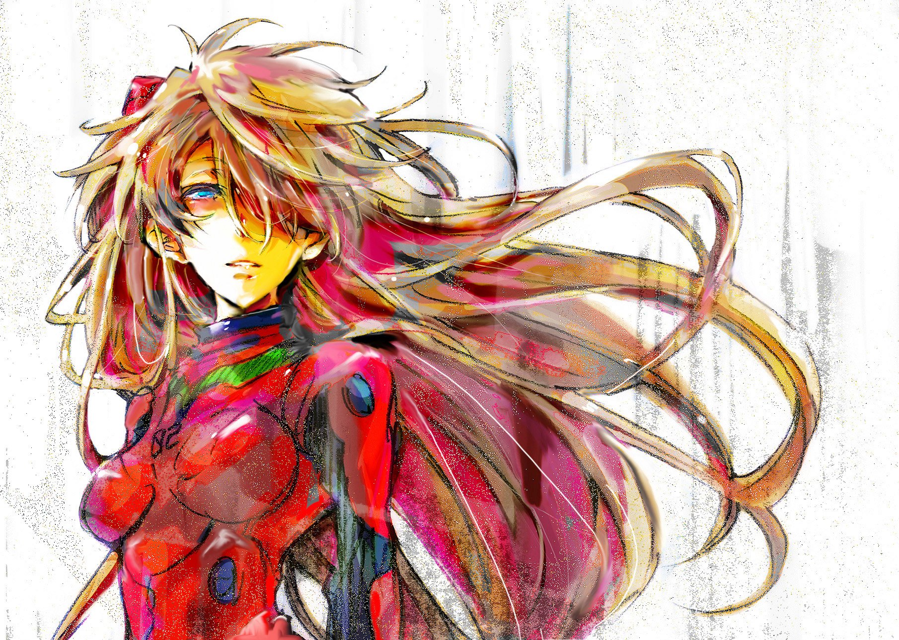 Asuka Langley Sohryu HD Anime Wallpaper – Neon Genesis Evangelion Art ...