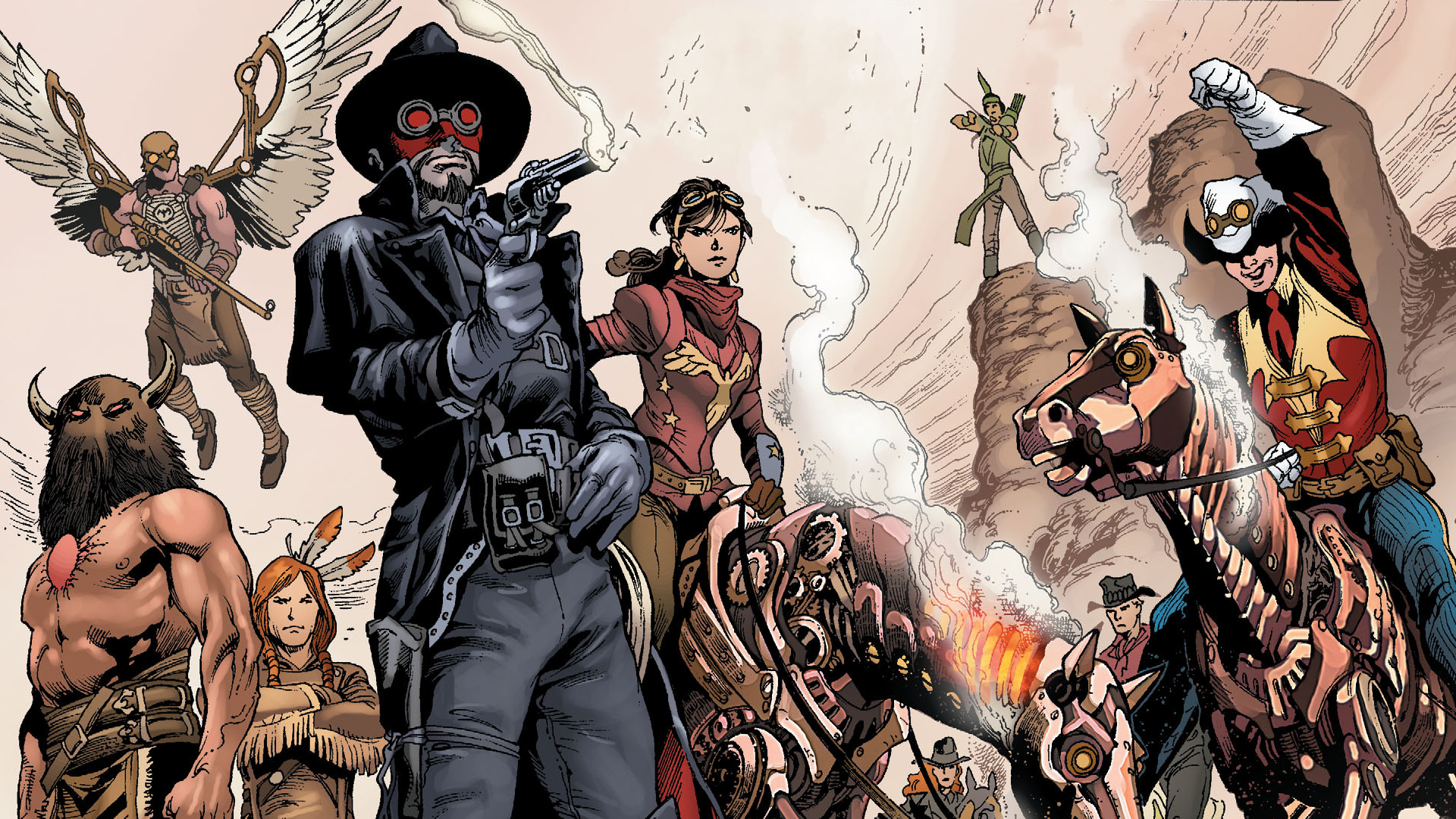 Download Comic The Multiversity HD Wallpaper