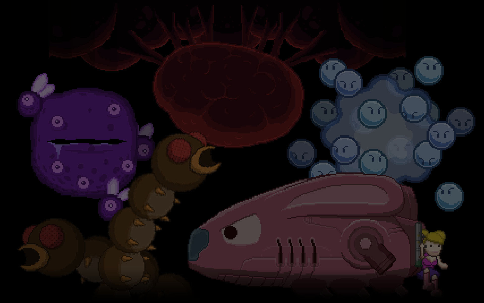 Video Game Bleed HD Wallpaper