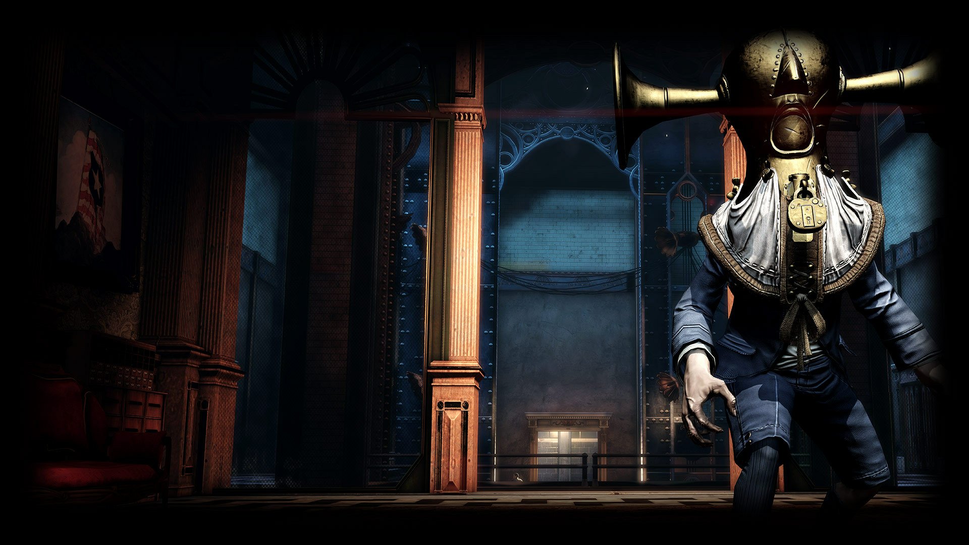 Bioshock Infinite HD Wallpaper — Columbia's Dark Sentinel