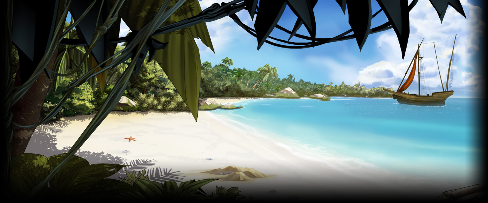 Video Game Captain Morgane and the Golden Turtle Wallpaper