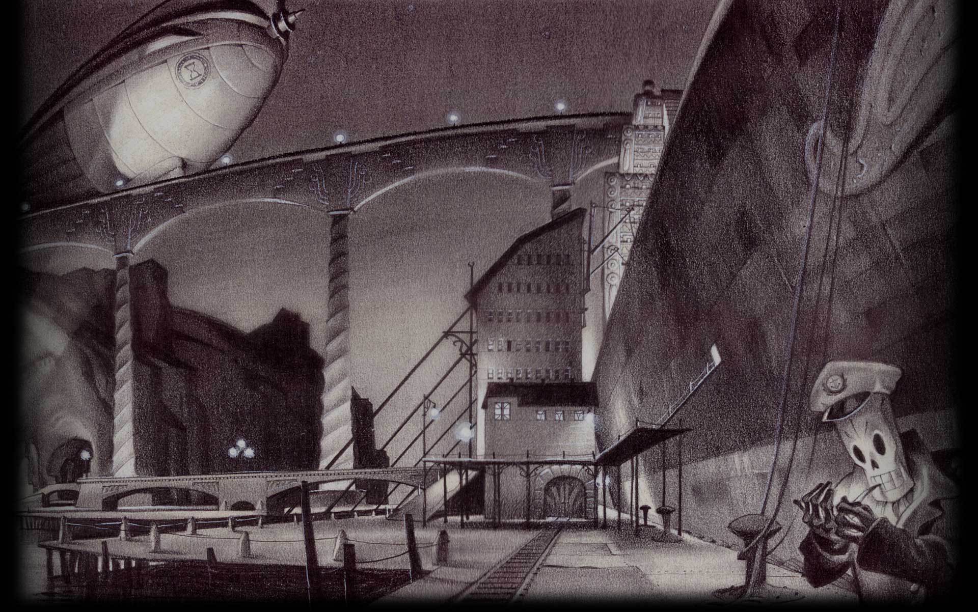 Grim Fandango Remastered HD Wallpapers and Backgrounds